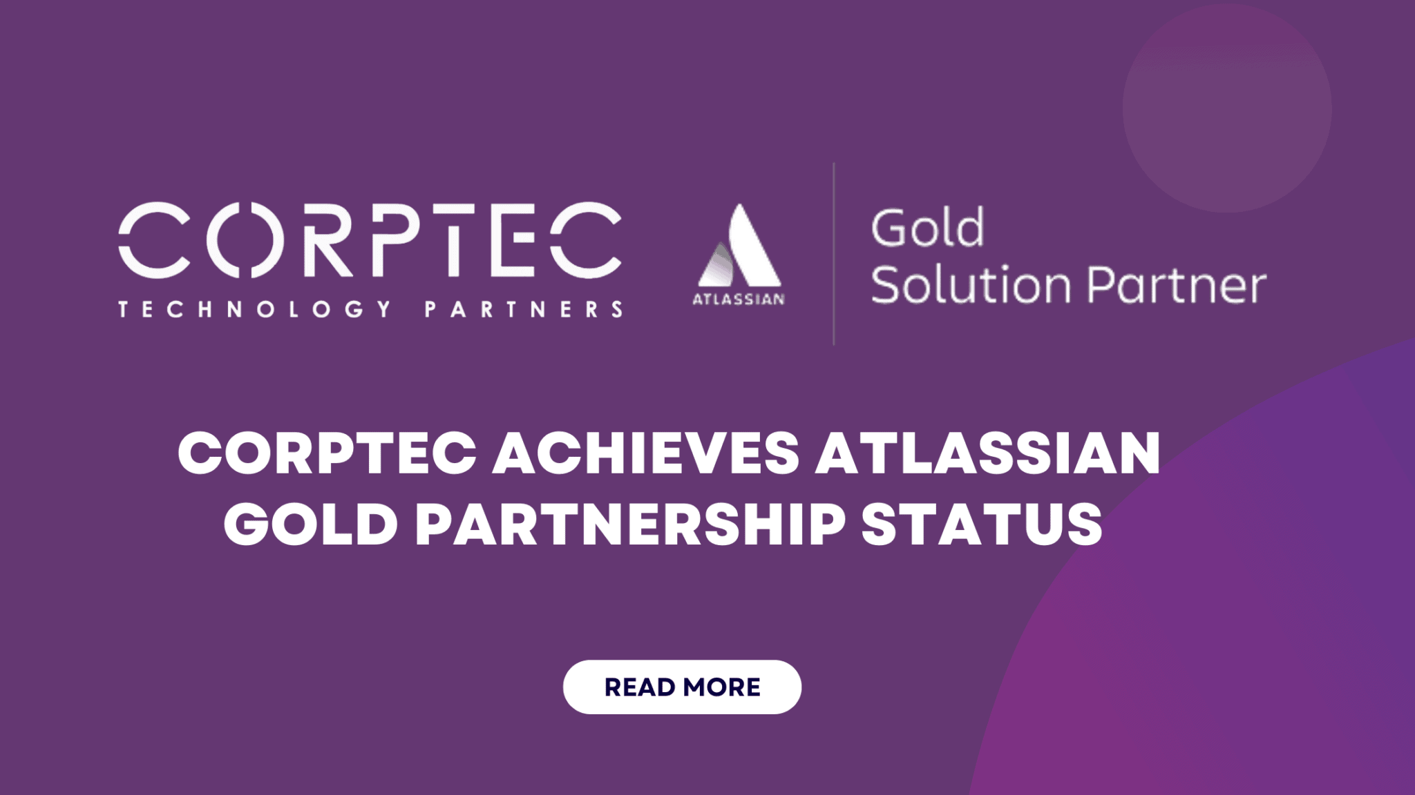Corptec Achieves Atlassian Gold Partnership In Australia! Corptec Achieves Atlassian Gold Partnership In Australia!